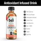 Bai Iced Tea, Narino PEach, Antioxidant Infused Supertea, 18 Fluid ...