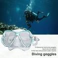 Manyache Adults Diving Goggles Tempered Glass Detachable Adjustable ...