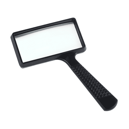 TILIYHELLO 1 pcs 3X Handheld Magnifying Glass, Rectangular Magnifying ...
