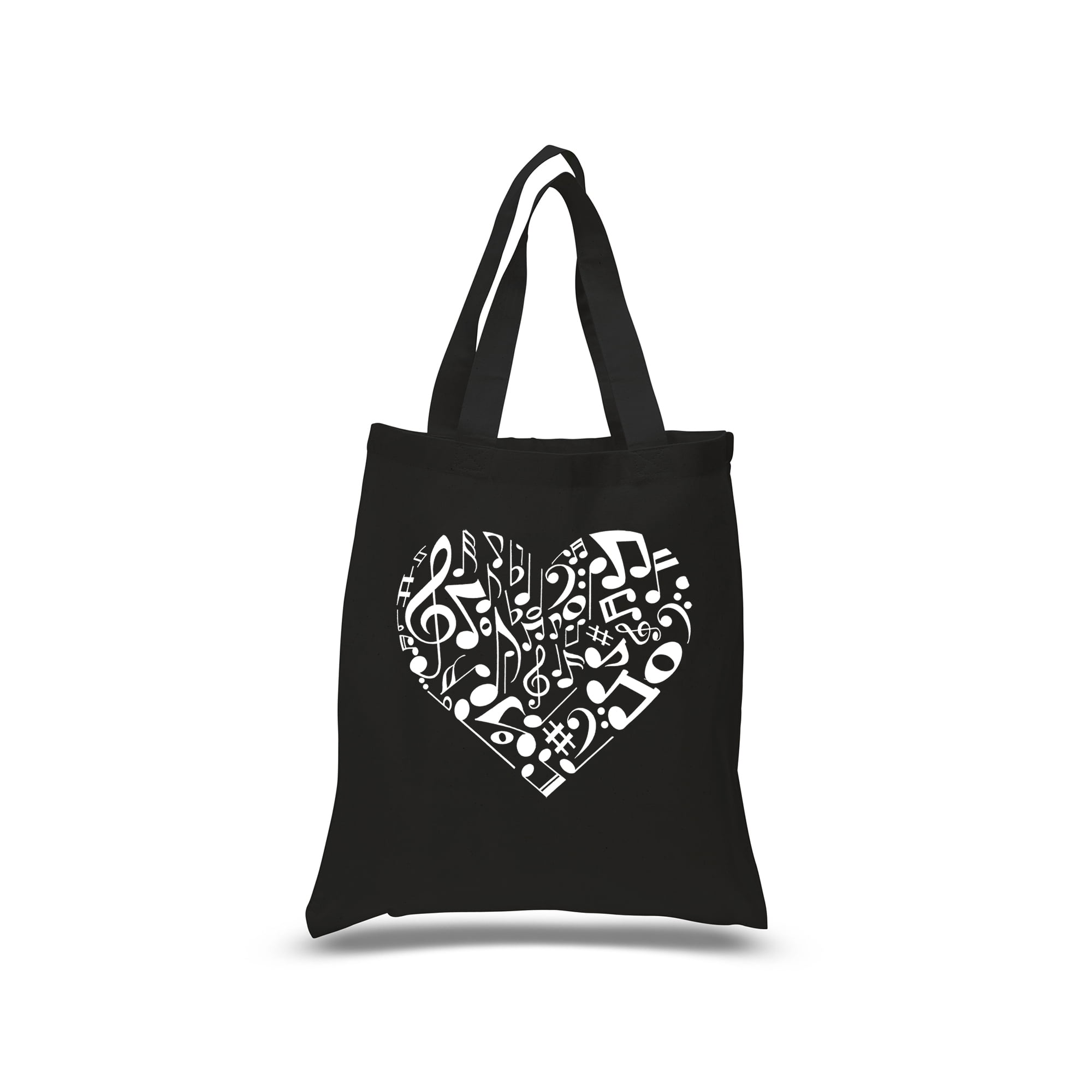 Small Word Art Tote Bag - Heart Notes - Walmart.com