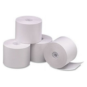"Direct Thermal Printing Thermal Paper Rolls, 1.75"" X 150 Ft, White ...
