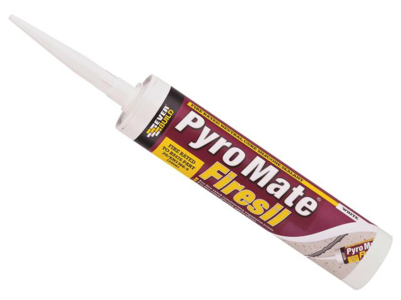 Everbuild - Pyro Mate Firesil White 295ml - Walmart.com