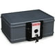 First Alert 0.19 Cubic Foot, Key Lock Water and Fire Protector Chest ...