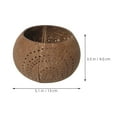 Decorative Coconuts Shell Bowl Salad Bowl Coconuts Shell Food Bowl ...