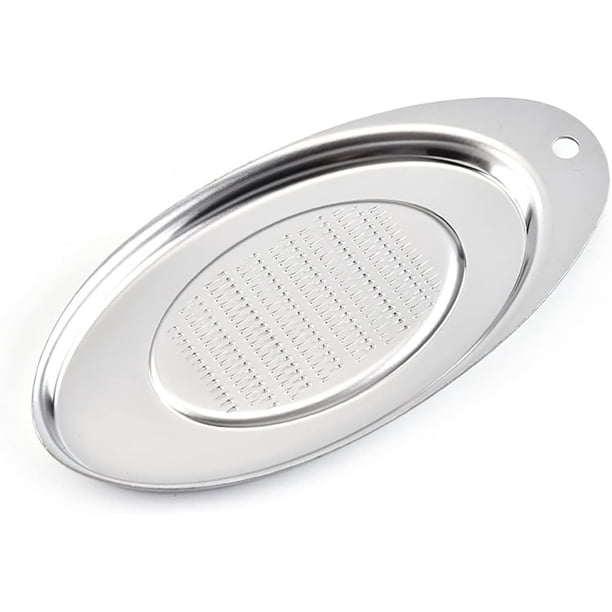 ShenMo 1 piece Ginger Grinder Oval Garlic Grinder Grinder Stainless ...