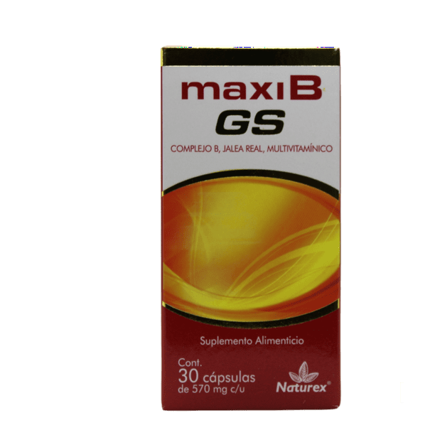 MAXI B GS NATUREX CAP 570 MG C/30 | Bodega Aurrera en línea