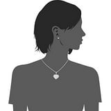 Edforce Stainless Steel Womens Mothers Day Daughter Heart Pendant and ...