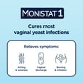 Monistat 1 Day Yeast Infection Treatment, Miconazole Ovule Insert ...