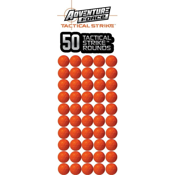 Adventure Force Tactical Strike 50 Round Refill with Ammo Storage Pouch ...