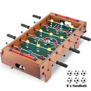 Costway 27in Family Tabletop Futbol, Mini Foosball Game Set w/ 2 ...