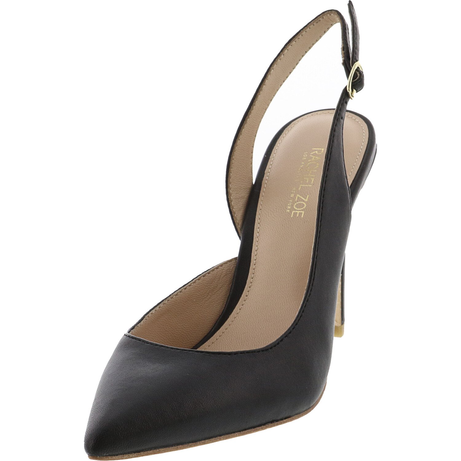 Rachel Zoe Women's Melrose Nappa Black Ankle-High Leather Pump - 5.5 M ...