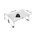 Unique Bargains Foldable Portable Lap Desk Picnic Bed Tray Tables ...