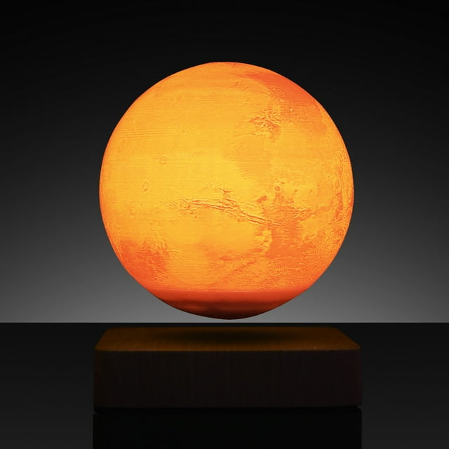 Lamp Depot 3D Printed Mars Lamp, Magnetic Levitating, Cool Electricity ...