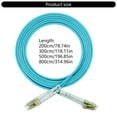10Gb/s OM3 Fiber Optical Patches Cable Cord Suitable for Reliabled ...
