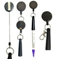 10Pcs Retractable Pencil Holder with Pocket Clip for Nurse Healthcare ...