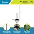 Bestway: Flowclear SolarFlow Outdoor Shower - 2 Gallon - Solar-Heated ...