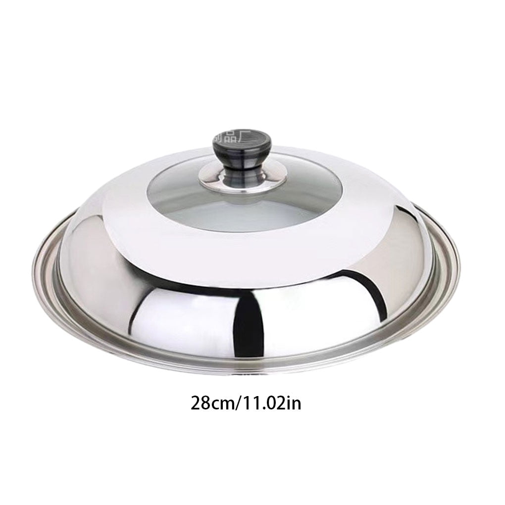 Click here for Ruiboury Wok Cover With Round Knob Durable Constru... prices