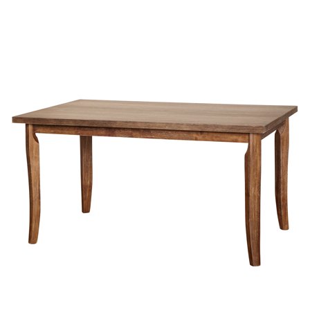 TMS Woodward 59" Indoor Dining Table, Brown - Walmart.com