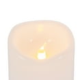 Better Homes & Gardens 6" White Flameless Flicker Outdoor LED Candle 2 ...