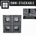 Ubecube UC01 Crate Gray - Collapsible, Omni Stackable, Modular Crate ...