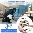 Wireless Home Security AI Camera - 1080P FHD Wi-Fi Battery-Powered ...