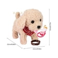 Intelligent Talking Stuffed Dog Remote Electronic Plush Dog With Moving ...