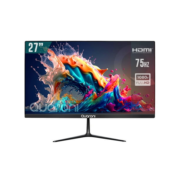 Monitor Full HD 27" Quaroni 1920 x 1080 HDMI | Walmart en línea