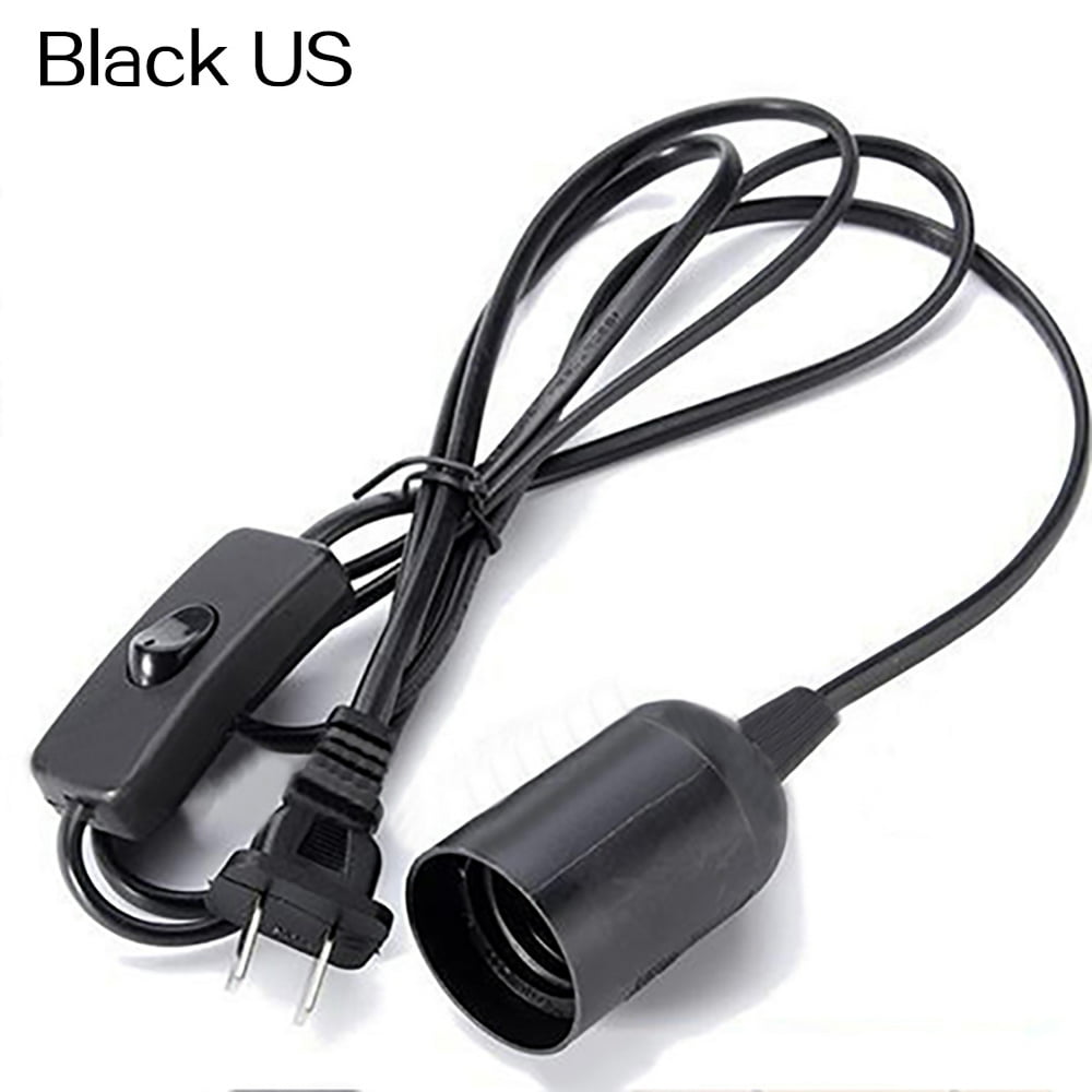 SANWOOD E27 Hanging Socket Vintage E27 6ft Light Bulb Socket Holder ...