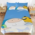 Adventure Time Jake Finn 3 Pieces Bedding Set Soft Comforter Sets ...