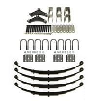 LIBRA 6000# 6K Tandem Trailer Axle Suspension Kit 3000# Leaf Springs ...