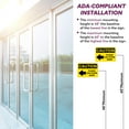 ADA CENTRAL SIGNS - Caution Please Use Other Door Sign with Left Arrow ...