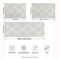 Daisy Polka Dots Pattern King Size Satin Pillowcase 40''x20'' Double ...