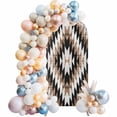 7.2FT Arch Backdrop Covers, Abstract Aztec Wedding Arch Cover Stretchy ...