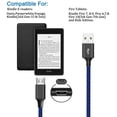 JUJHGRF-Micro USB Cable for Fire Tablet HD 7 8 10 4th 5th 6th 7th ...