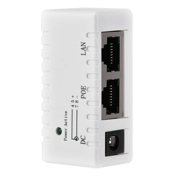 Adaptador de inyector POE Splitter Power over Ethernet para red LAN ...