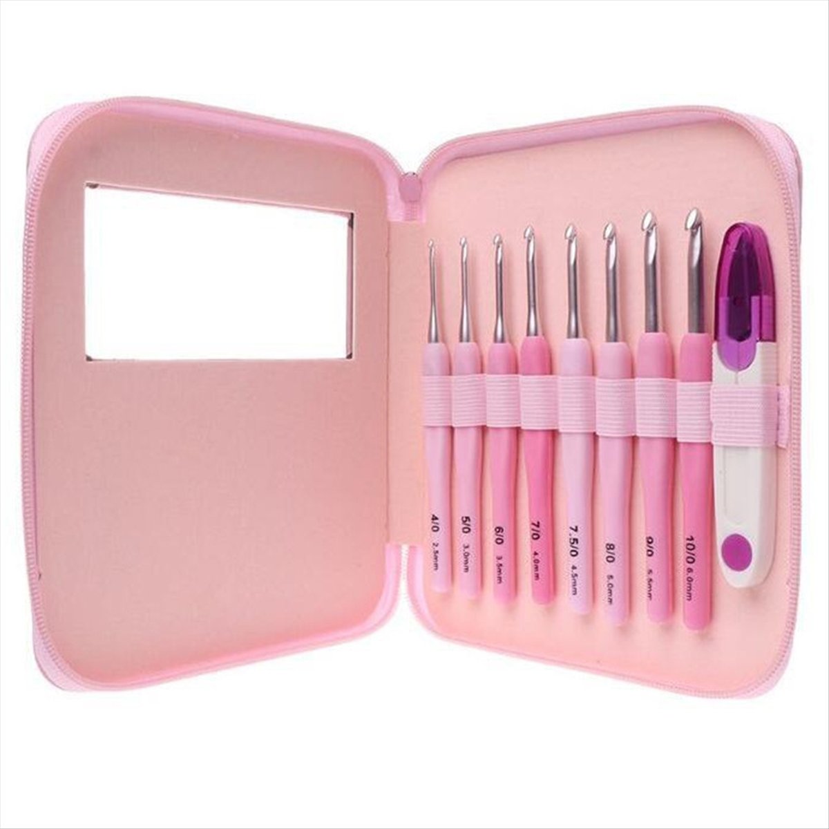 Click here for Unbranded 9pcs Crochet Hook Kit Ergonomic Soft Han... prices