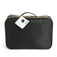 Modella Travel Zip and Carry Cosmetic Bag Weekender, Black - Walmart.com