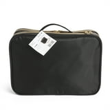 Modella Travel Zip and Carry Cosmetic Bag Weekender, Black - Walmart.com