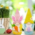 Easter Gnomes Plush, Spring Easter Bunny Handmade Swedish Tomte with ...