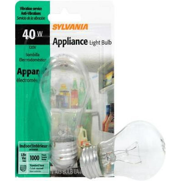 3Pc Sylvania 40 watt A15 A-Line Incandescent Bulb E26 (Medium) Soft ...