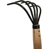 Garden Guru Hand Rake Claws, Soil Tiller with 5 Steel Tines and Wooden ...