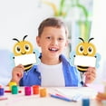 24 PCS Bee Cutouts for Bulletin Board Decorations, Bee Classroom Name ...