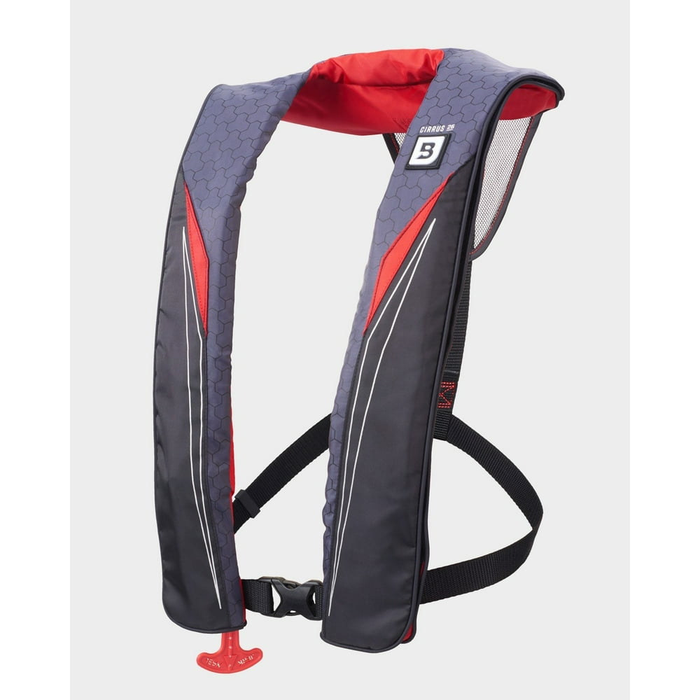 Bluestorm Gear Cirrus26 Inflatable PFD Life Jackets (Red) for Adults ...