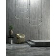 "Kuzco Lighting Talis 71"" Led Suspension Linear Pendant in Black ...