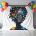 African American Backdrops for Photography, Female Portrait Butterfly ...
