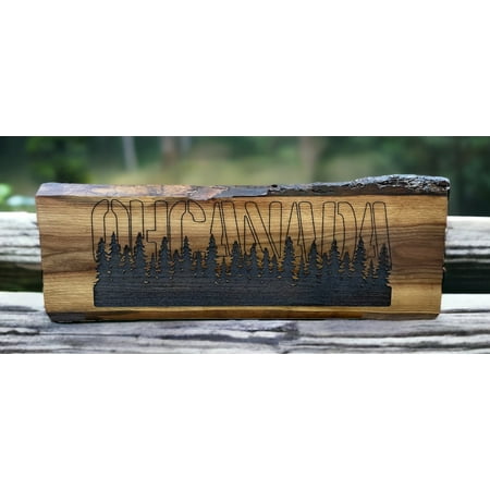 Northern Custom Etching Walnut Sign Oh Canada | Walmart Canada