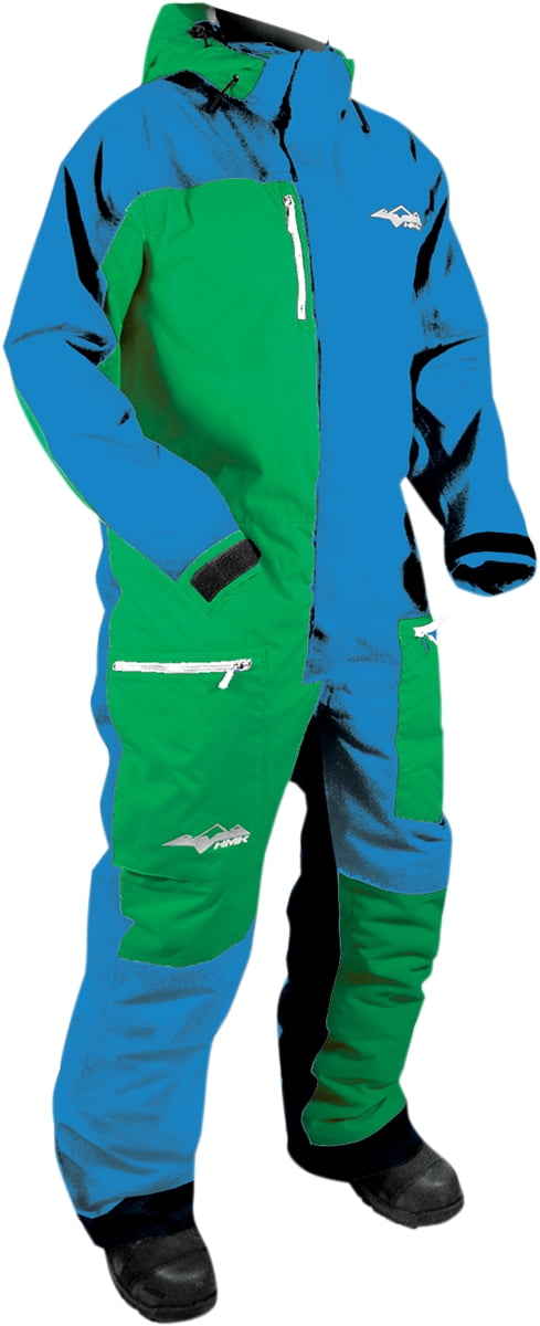 HMK One Piece Cold Weather Suit Green/Blue 2XL HM7SUIT2GBL2XL - Walmart.com