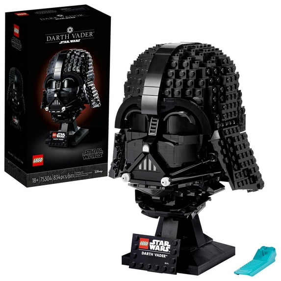 Open Box LEGO 75304 Star Wars Darth Vader Helmet Collectible Building ...