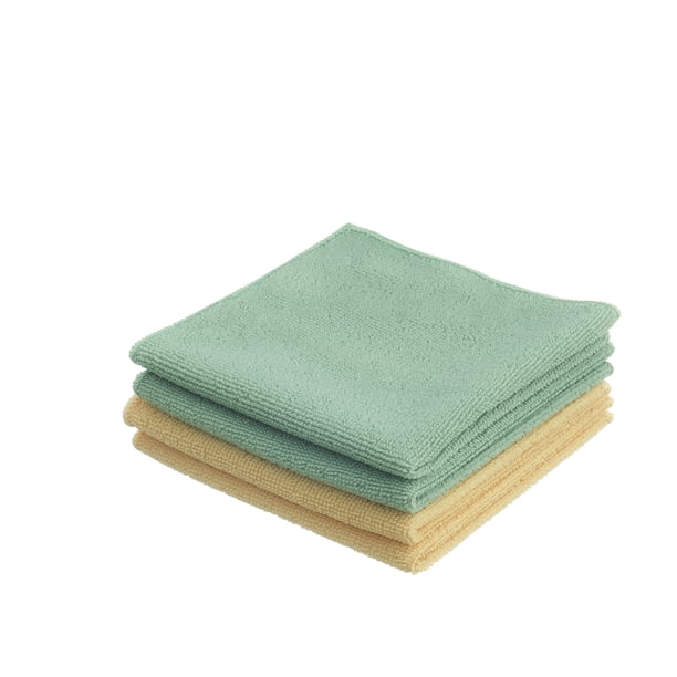 Superio Micro Fiber 4 Pack Cloth 16x16 Inch - Walmart.com