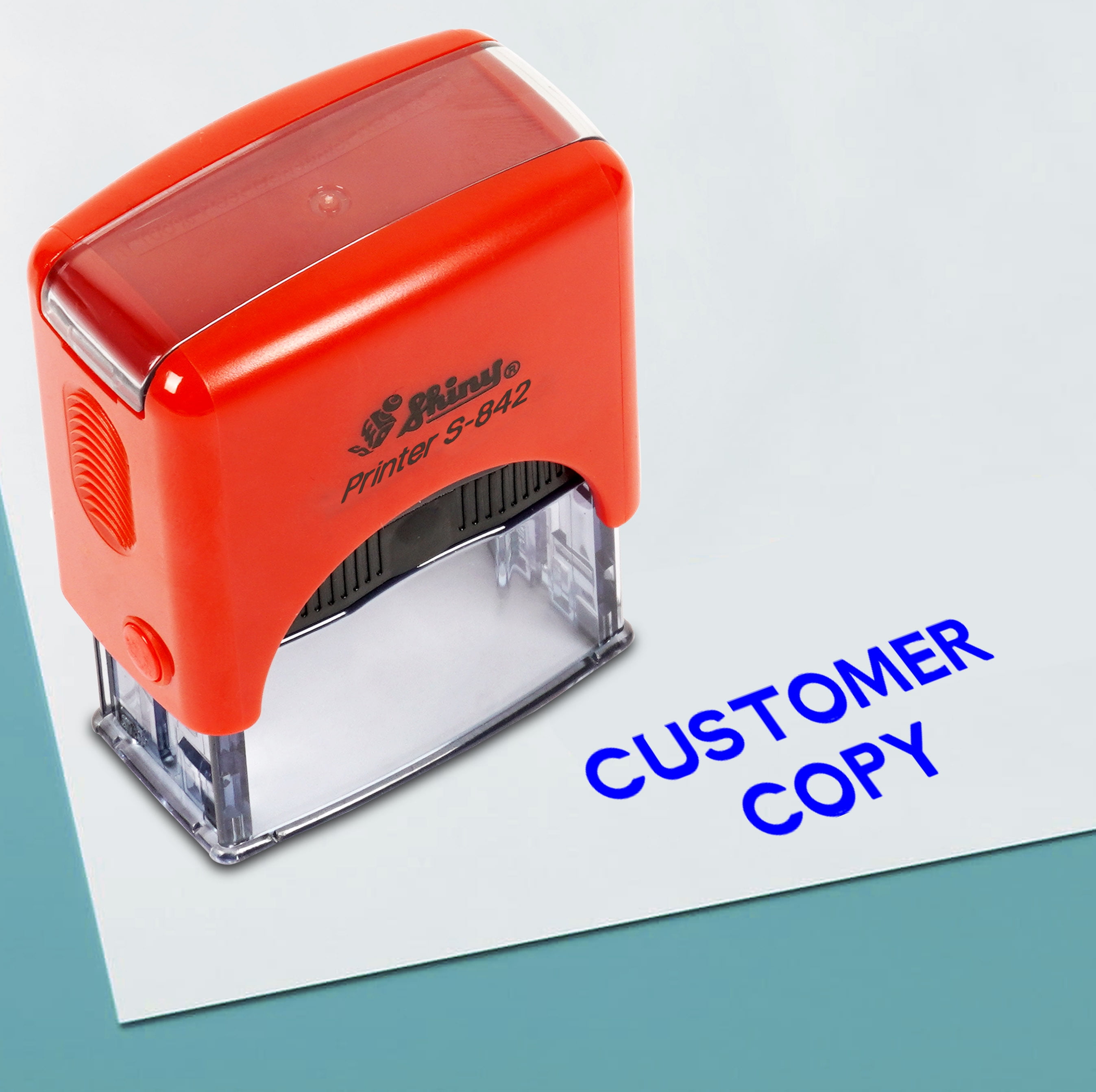 Printtoo Customer Copy Self Inking Rubber Stamp Pre,Inked Office Stamp ...